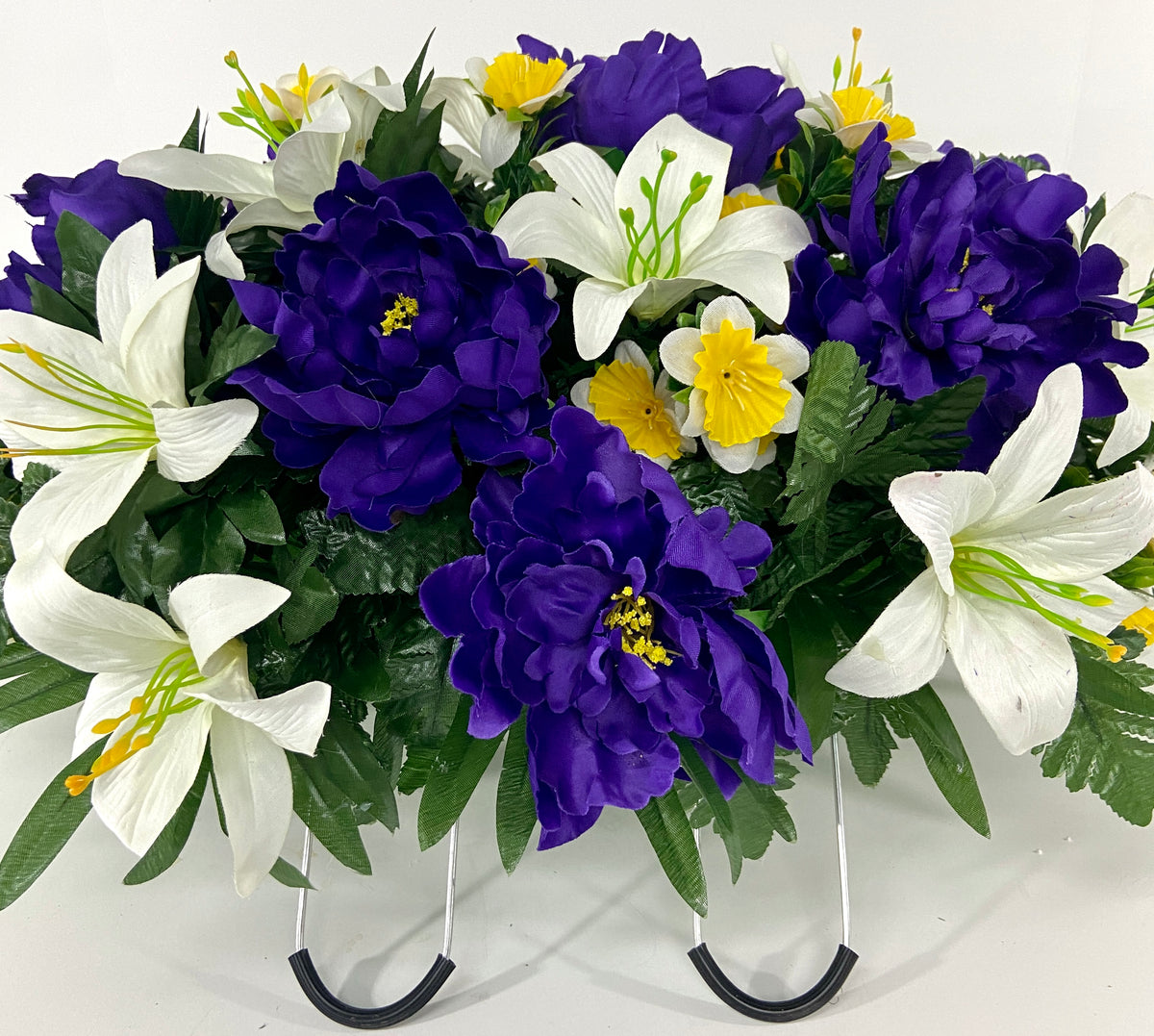 Spring, Mother's Day or Easter Cemetery Flowers for Headstone and Grav ...